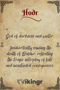 Hodr (Höðr) | The Norse god of darkness and winter