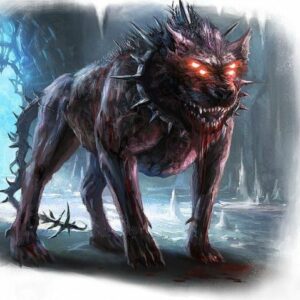 Garm | The Hound Guarding the Gate to Hel in Norse Myths