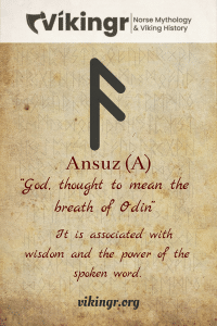 Ansuz - The Rune of Divine Inspiration - An In-depth Look