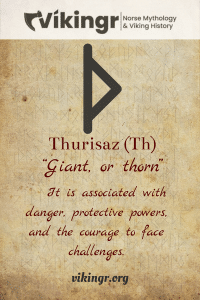 Thurisaz - The Symbolism of the Elder Futhark Giants' Rune