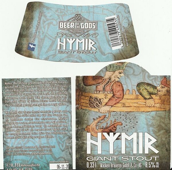Hymir | Jötun Father to Tyr who Went Fishing with Thor