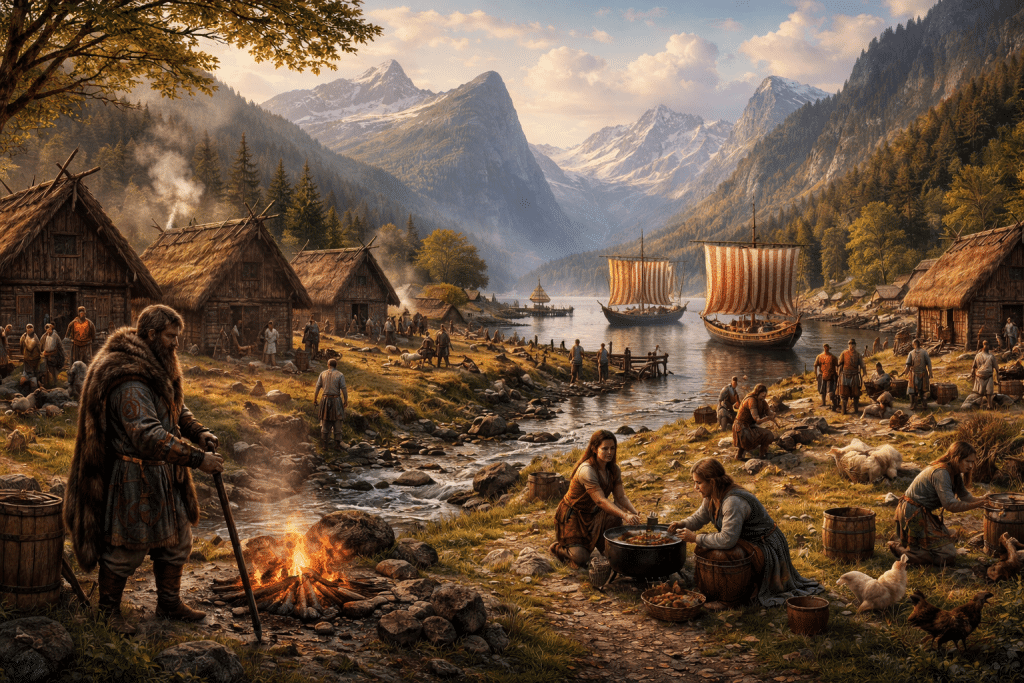 Viking Journeys and Daily Life Beyond the Longships